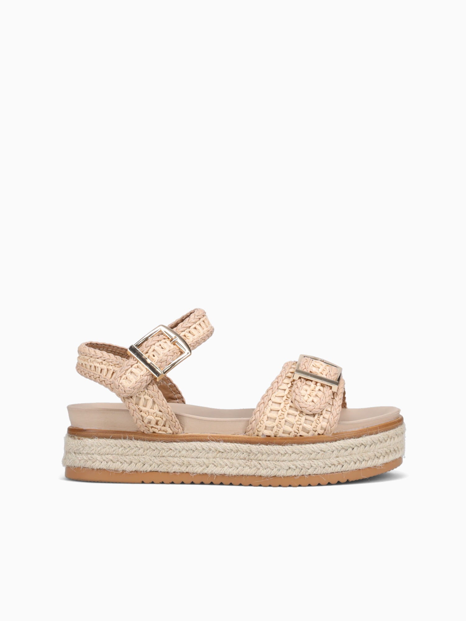 Lenny Beige Raffia– BKS Shoes