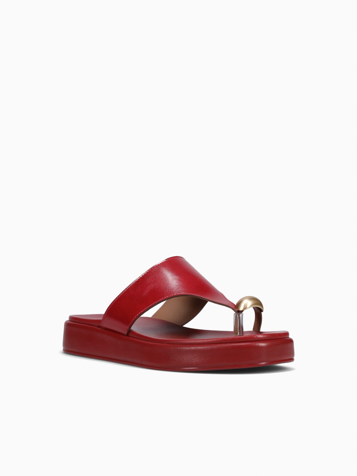 Cady Red Smooth– BKS Shoes